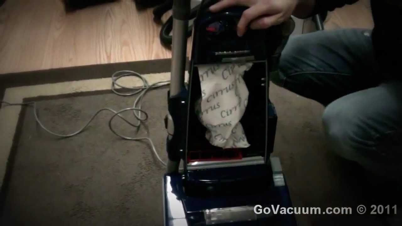 Cirrus CR99 Review Pet Edition Upright Vacuum Testimonial From GoVacuum.com