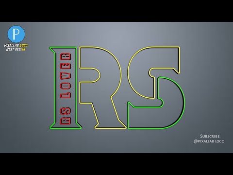How to make/creative RS lover professional png best design logo in pixallab app#subscribe #channal