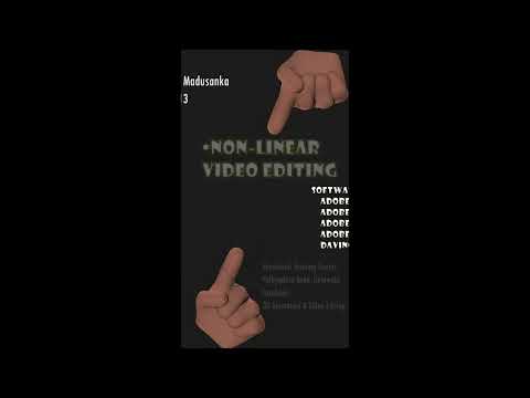 no linear video editing