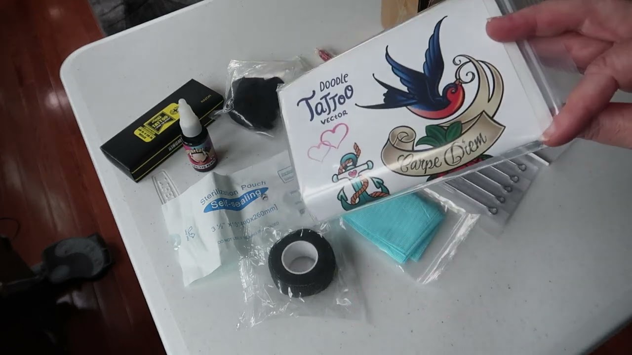 Dragonhawk Poke Stick Tattoo Kit Unboxing and First Impression