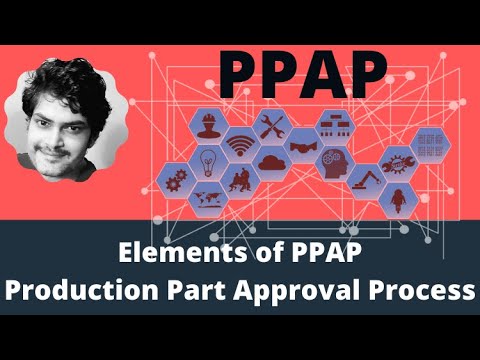 Elements of Production Part Approval Process PPAP I All Tools used in PPAP I PPAP III