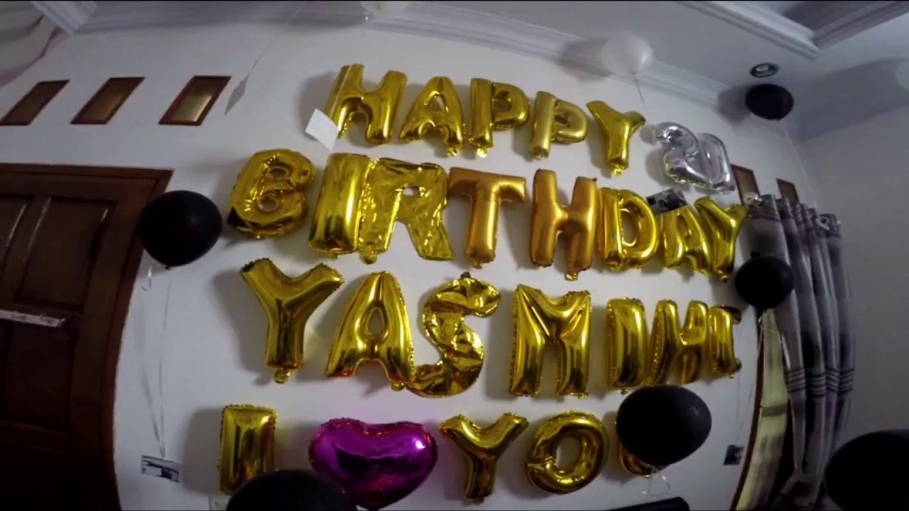 SURPRISE 21st BIRTHDAY FOR YASMIN