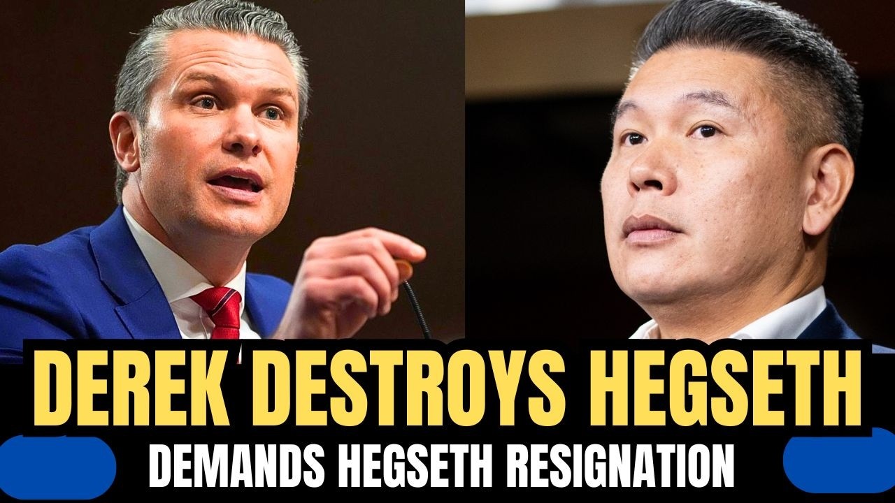 Derek Tran EXPOSES Defense Secretary Pete Hegseth on Military Deployment and Congressional Treatment