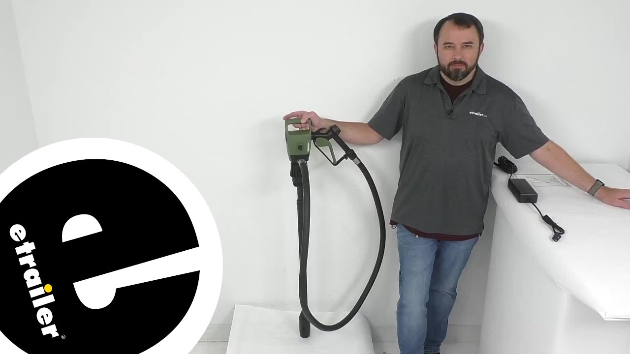 etrailer | TeraPump Electric Diesel Transfer Pump for 55 Gallon Drums and IBC Totes: The Breakdown