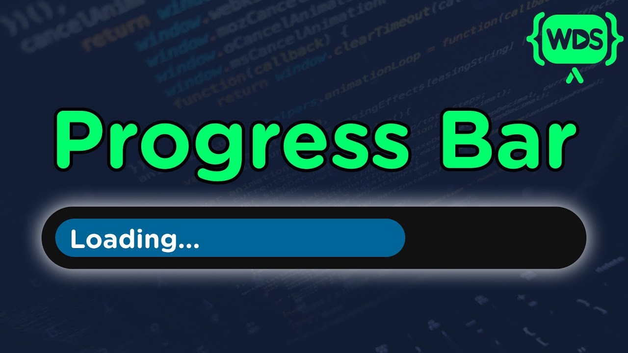CSS Progress Bar Tutorial