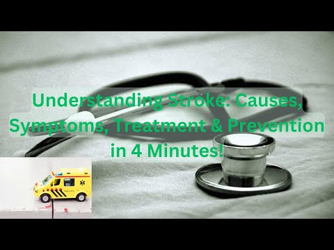 What is a Stroke? : Causes, Symptoms, Risks, Treatment & Prevention in 4 Minutes!