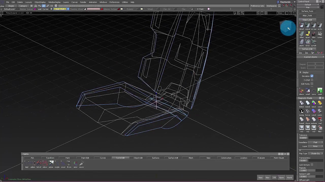 Defining Construction Plane in Autodesk Alias