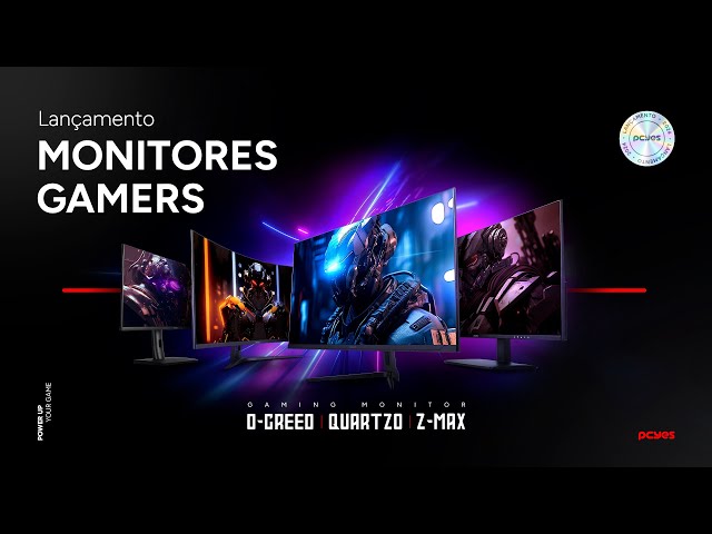 Monitor Gamer PCYES Quartzo Q30 27" 4K 60HZ 1MS HDMI DP USB-C FreeSync ...