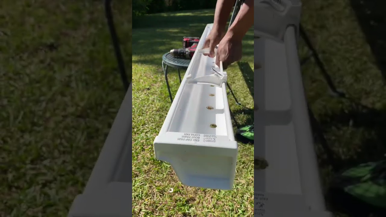 Growing Thyme in a rain gutter