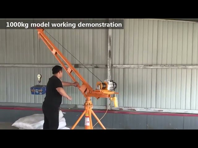 Construction Handling Lift & Mini Cranes - Construction Mini Material ...