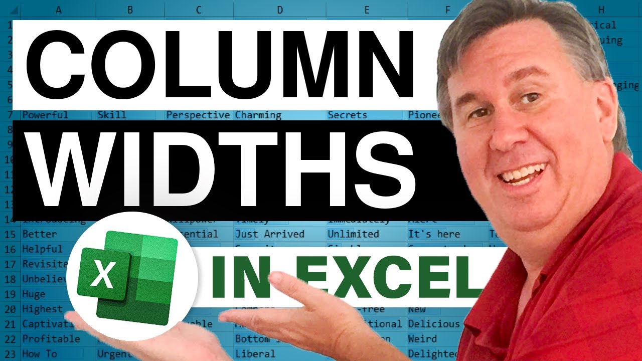 Mrexcels Learn Excel 698 Column Widths Mrexcel Message Board