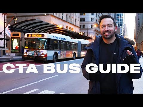 HOW TO RIDE THE BUS IN CHICAGO // CTA Public Transportation Travel Guide from a Local (4K Vlog)
