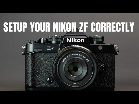 Nikon Zf: Complete photography menu setup