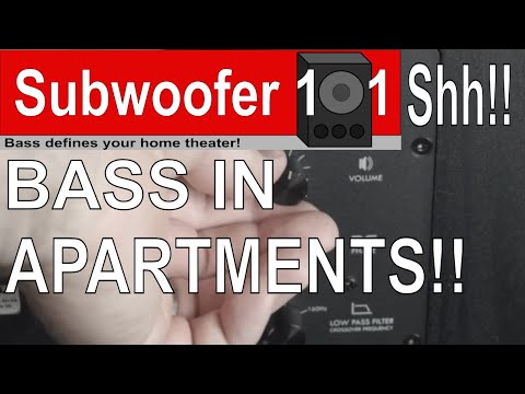 Apartment Subwoofer Tips (Condos, Townhouses, etc...Quieter Subwoofing)