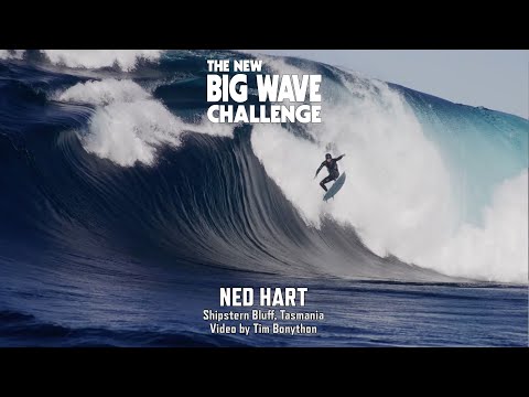 Ned Hart at Shipsterns - Big Wave Challenge 2022/23 Contender