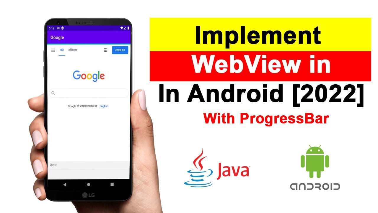 How To Implement WebView In Android Studio Using Java || WebView - Android Studio Tutorial [2022]