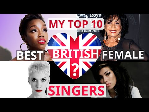 Top 10 British Female Singers of ALL TIME