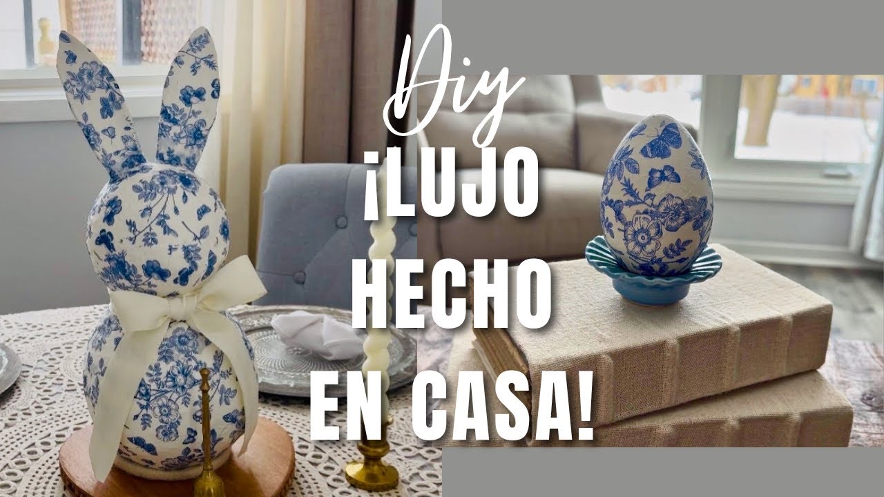 DIY EASTER BUNNY THAT LOOKS LIKE IT CAME FROM A STORE