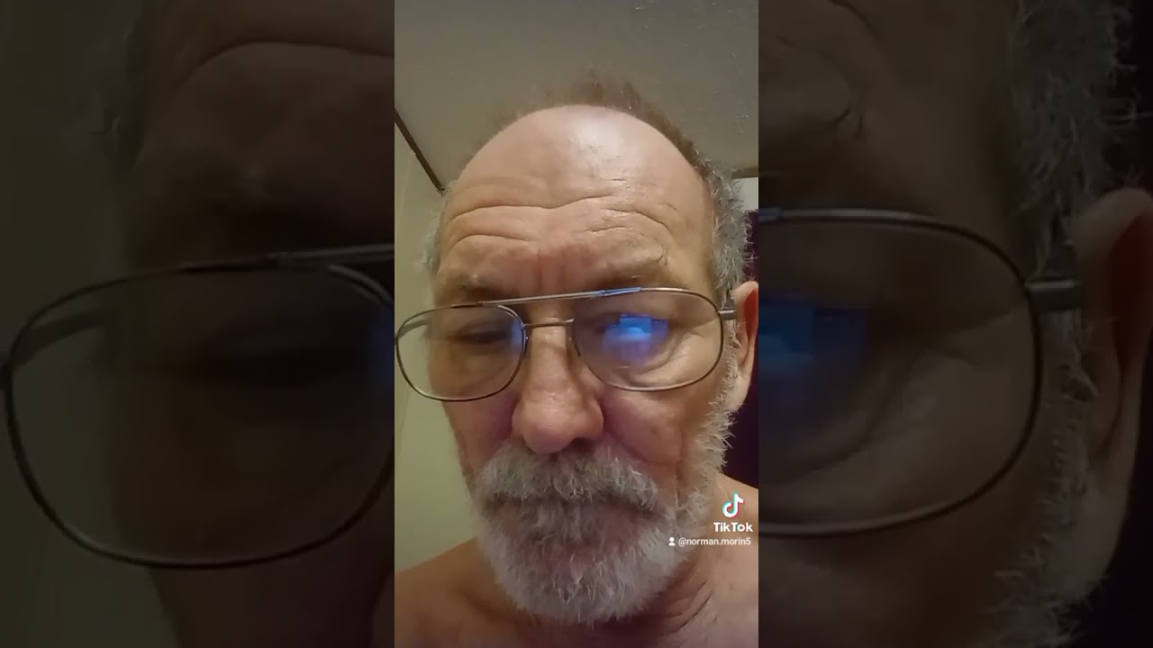 This picture is Norman Morin being tortured by a voice to skull device on him head
