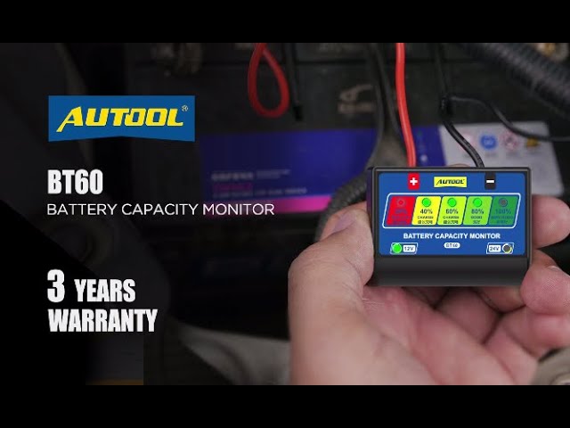 AUTOOL BT60 Car Battery Status Reader, Performance Monitor and Tester ...