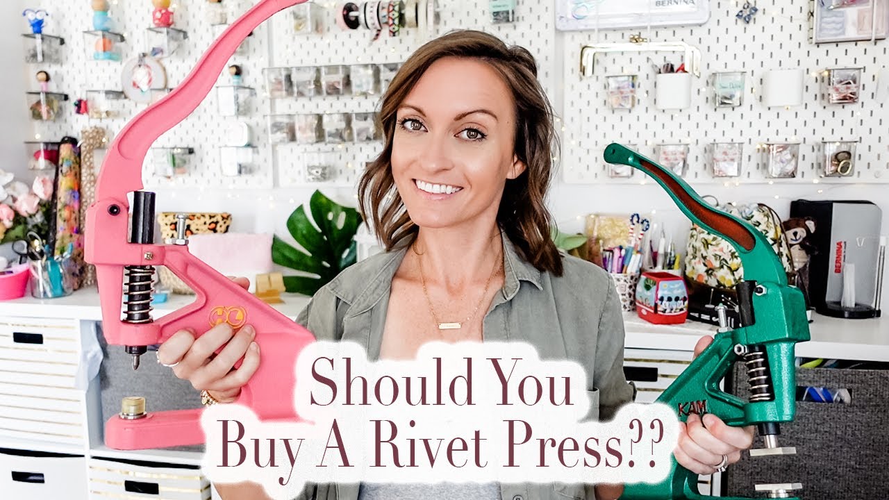 Let's Talk About Rivet Presses!! All My Favorite Options (Kamsnaps) - And Should You Even Buy One?!