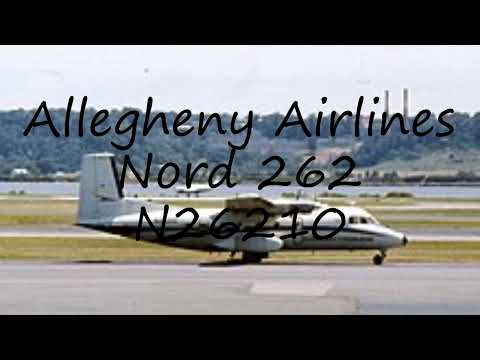 How to pronounce Allegheny Airlines Nord 262 N26210 in English?