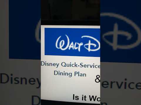 Disney Dining Plan. Is it worth It? #disneydiningplan #disneyworld