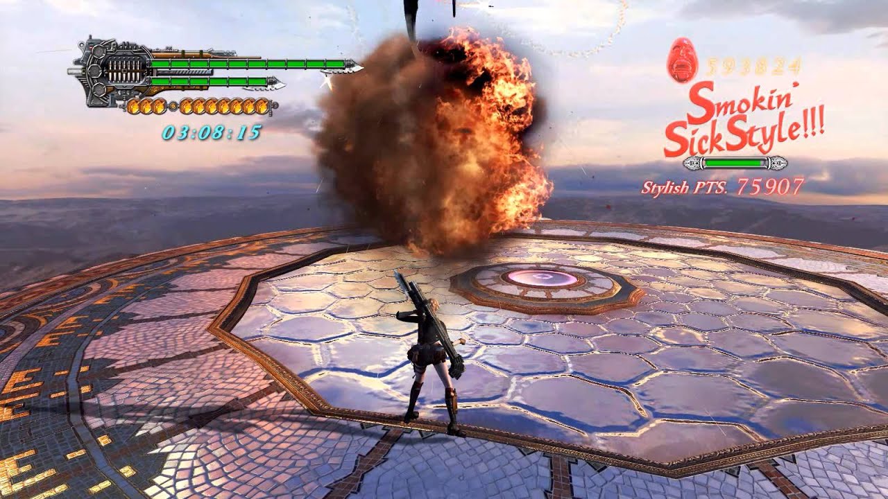 lady training mode combo