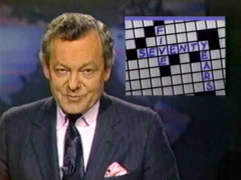 CBS EVENING NEWS (12/17/1988): 75th Anniversary of the Crossword Puzzle