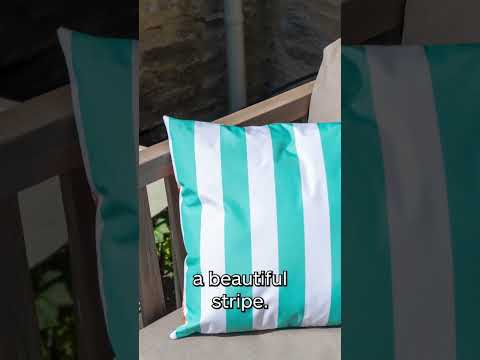 Colourful & fun waterproof outdoor cushions! #outdoordecor #gardendecor #outdoorfurniture