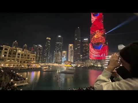 Dubai Fountain Show- February, 2025