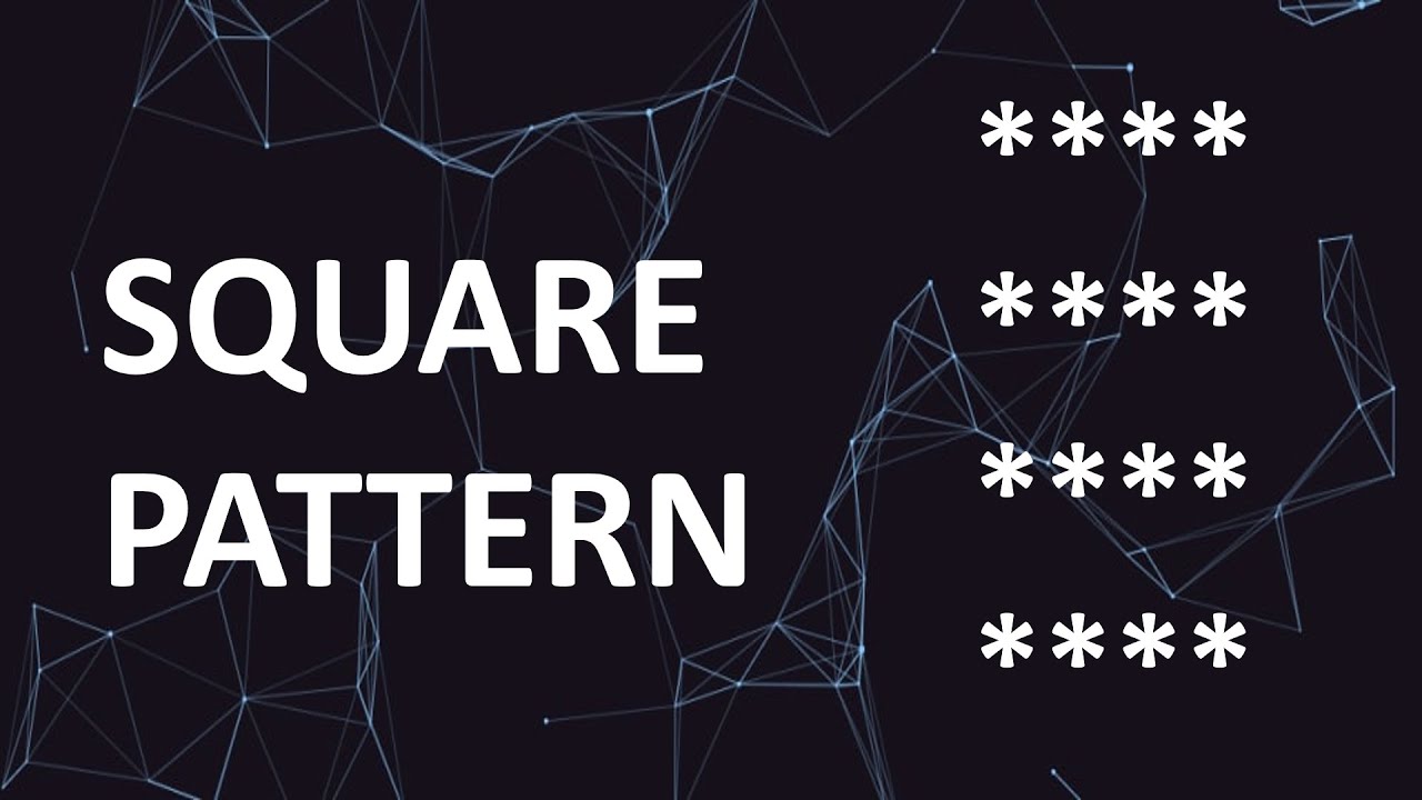 Square pattern in Java #CoolCoders