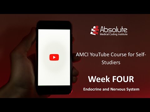YouTube Course Week FOUR - ICD-10-CM Endocrine and Nervous System