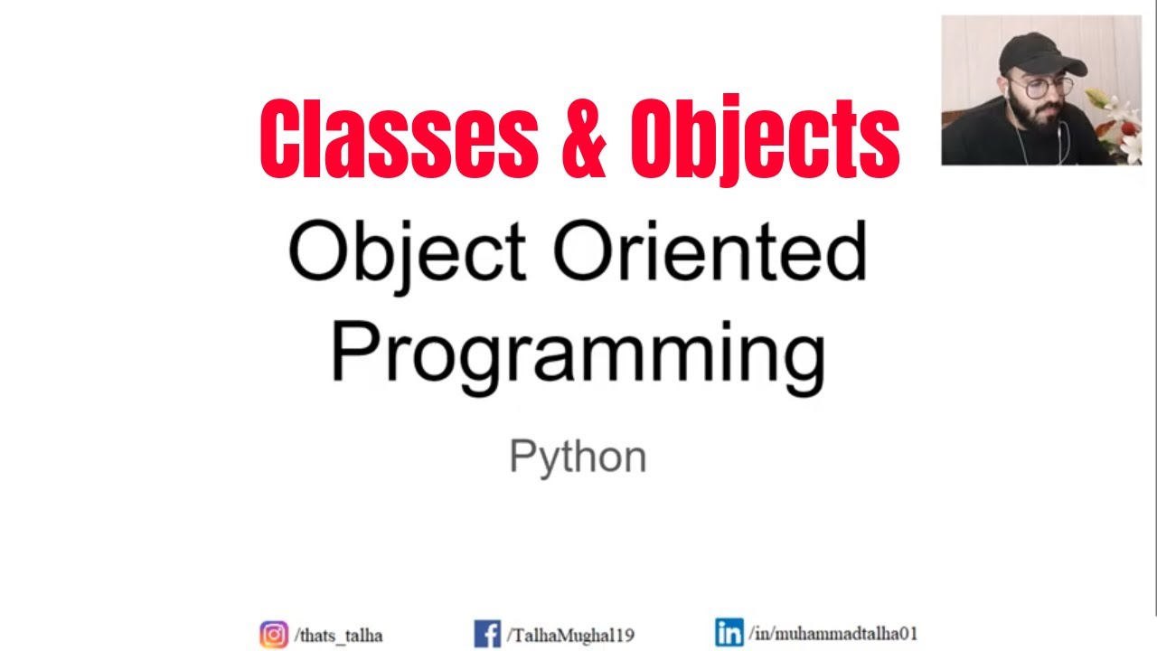 #1 Class vs Object in Python | Object Oriented Programming #2023