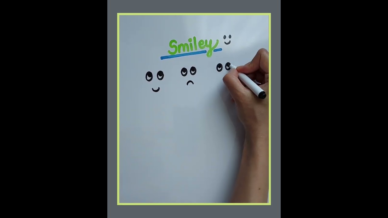 How to Draw Smiley faces