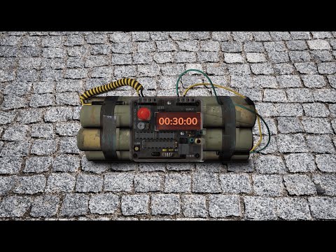 30 Minute Timer Bomb π£ with Loud Giant Bomb Explosion π₯ | YT Timer β