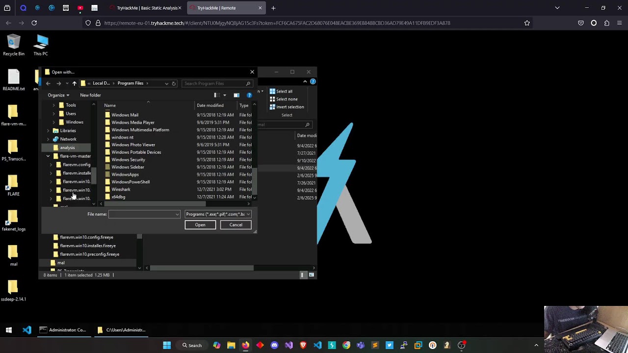 Basic Static Analysis THM walkthrough