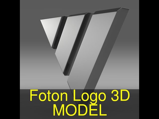Foton Logo 3D Model - FlatPyramid