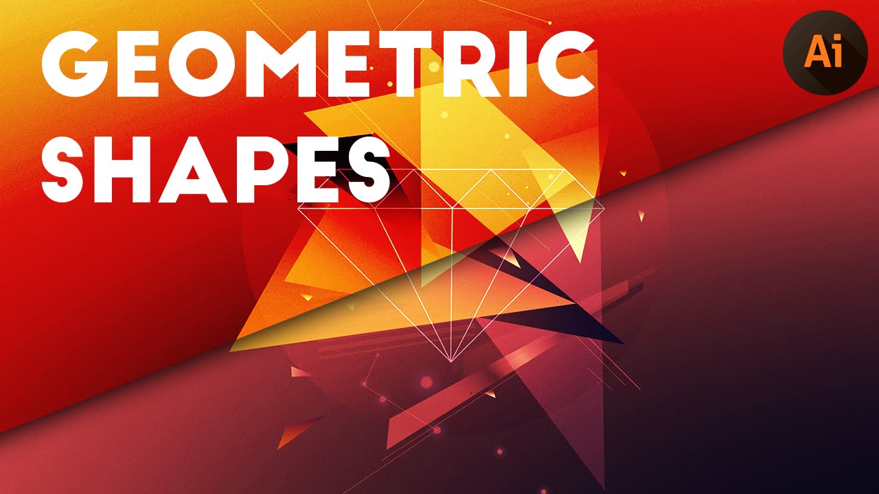 Illustrator Tutorial : Basic Geometric Shapes Quick tip