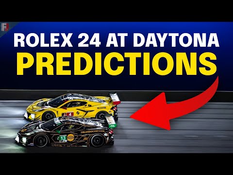 Our Predictions for the 2025 Rolex 24 at Daytona!
