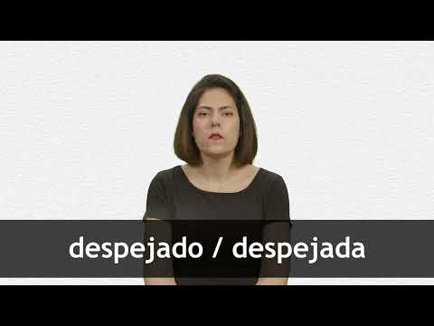 English Translation of “DESPEJADO” | Collins Spanish-English Dictionary