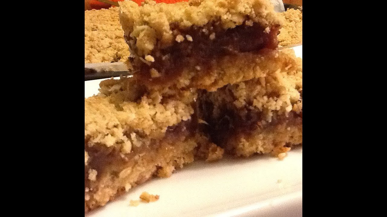Date Squares - Traditional Newfoundland - Bonita's Kitchen