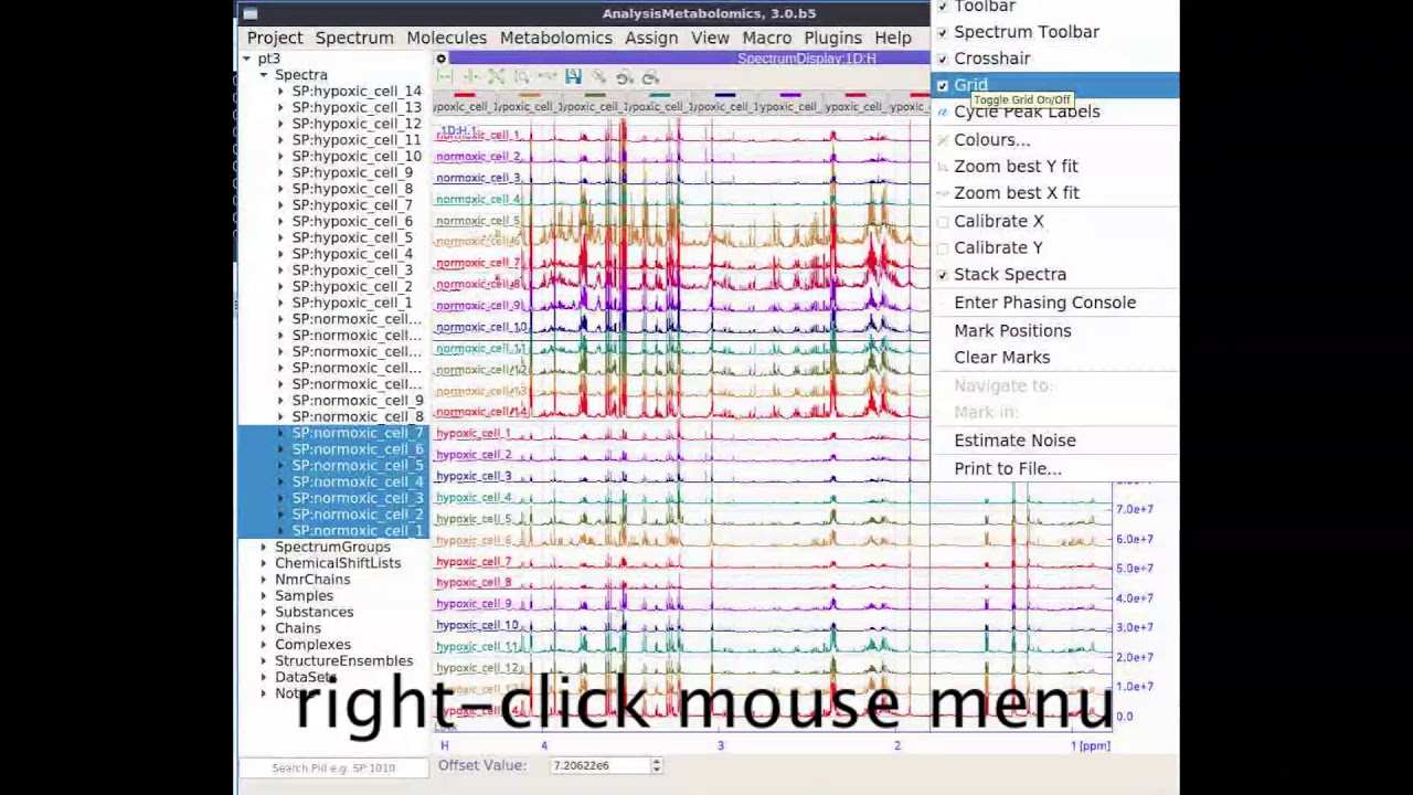 CcpNmr AnalysisMetabolomics V3 - 4 Printing to Pdf