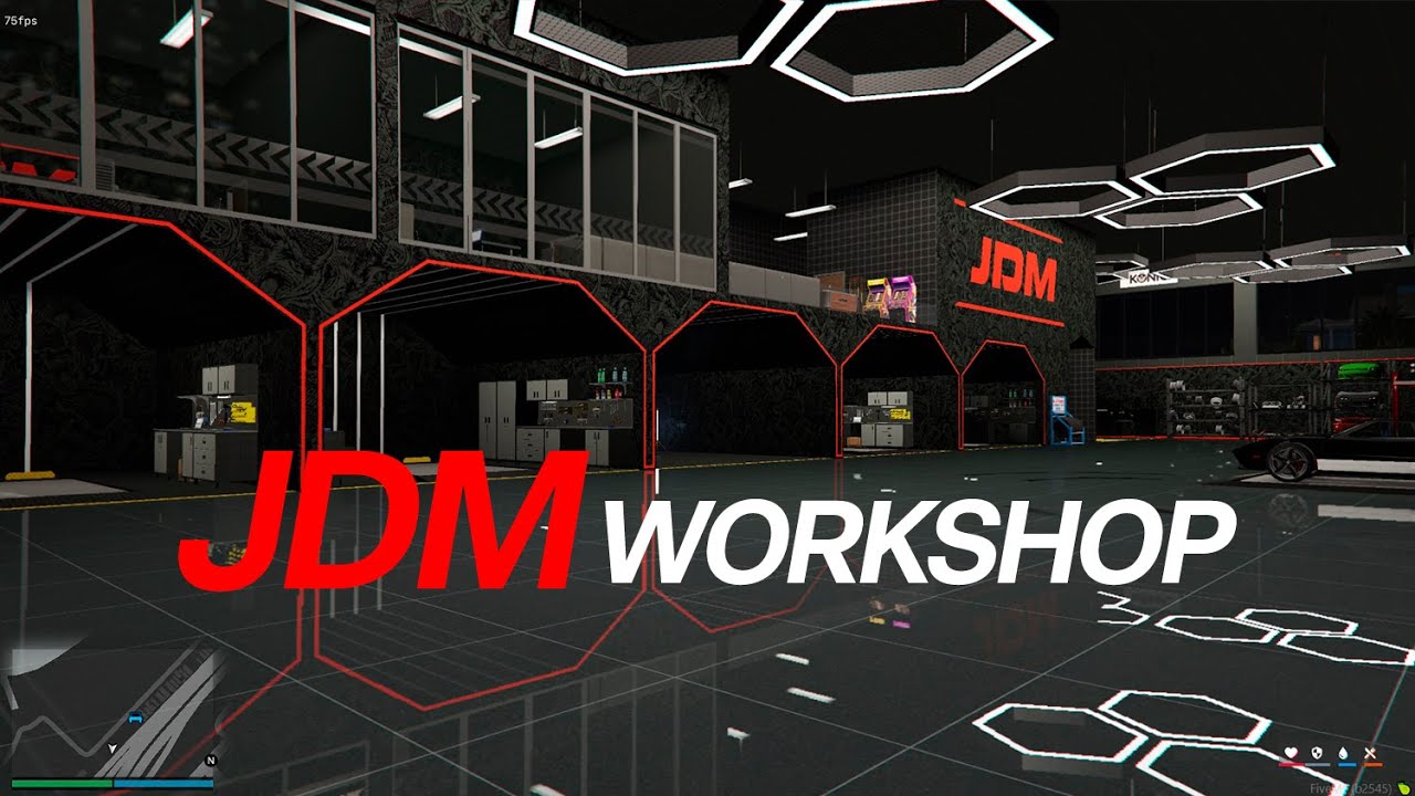 JDM WORKSHOP BEACH MLO MAP FIVEM