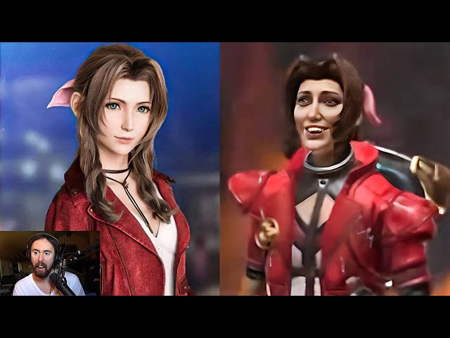 "Is it really this bad?": Asmongold lambasts Apex Legends Aerith skin ...