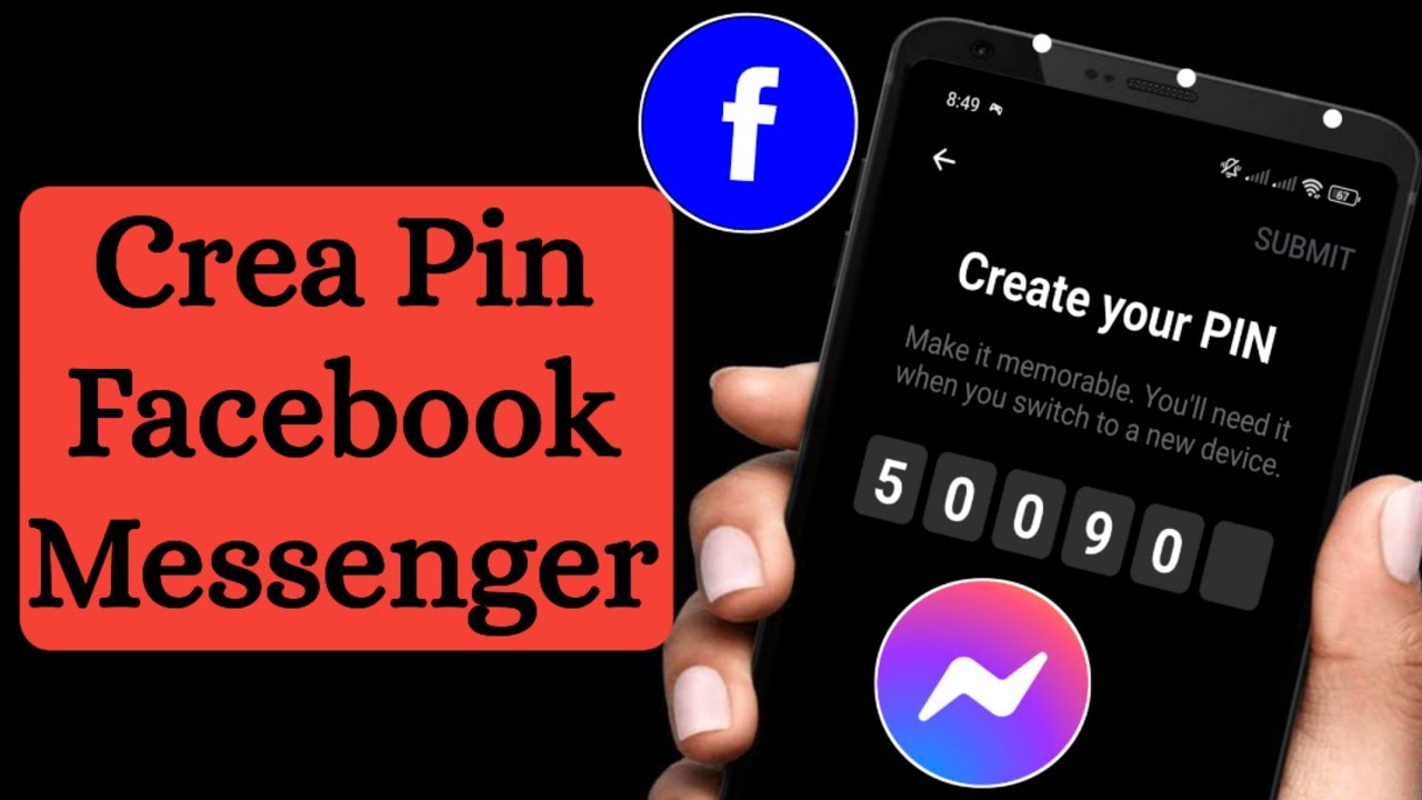 Come creare pin su Facebook Messenger 2024 - Crea pin Facebook Lite