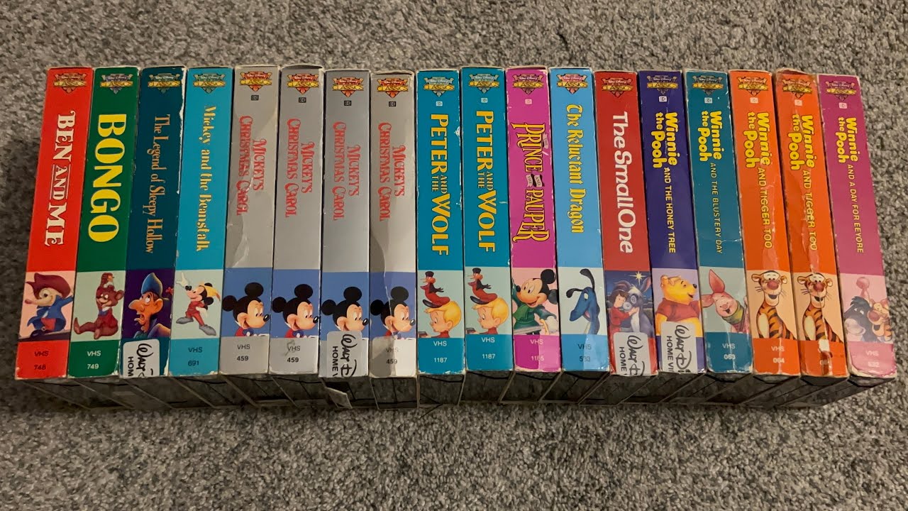 My Walt Disney Mini Classics VHS Collection 