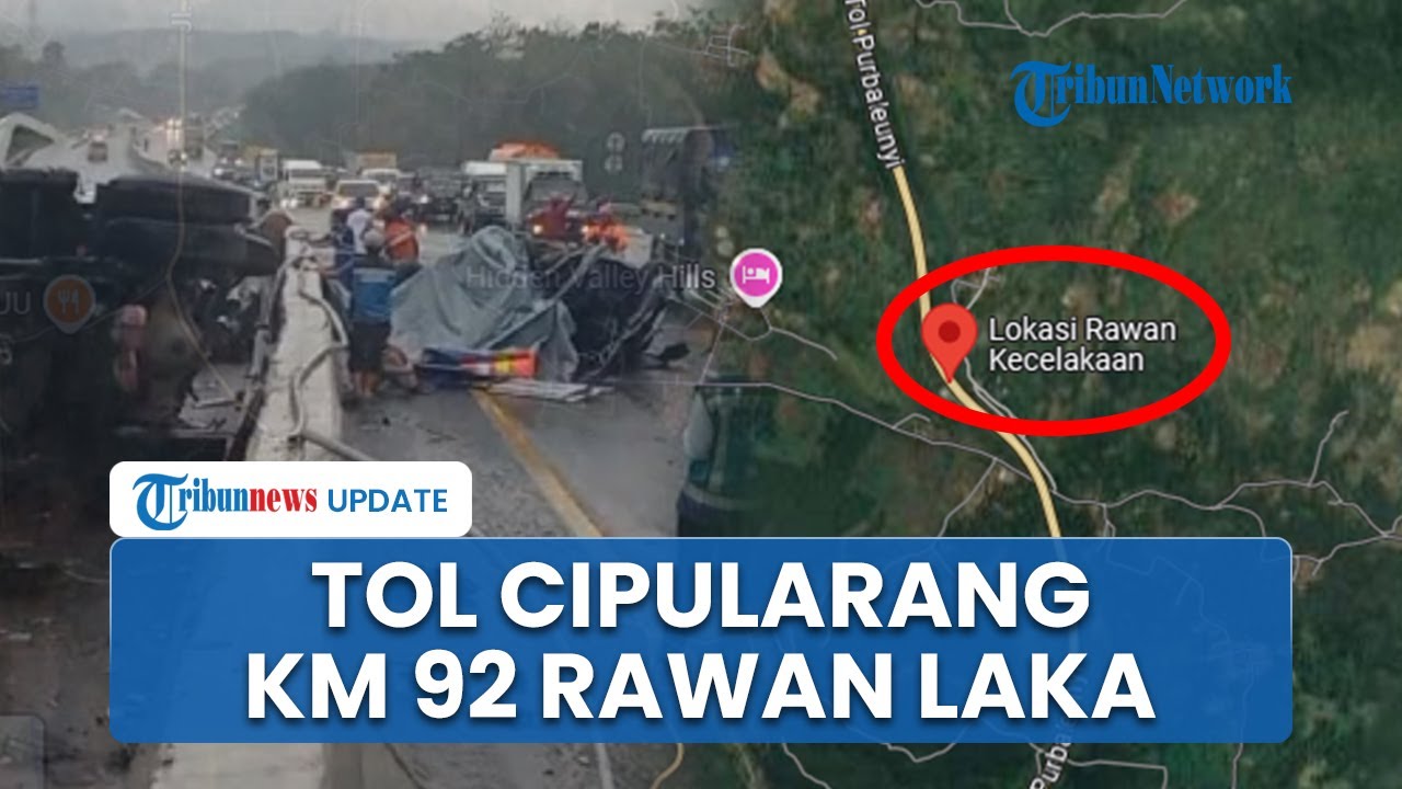 Sering Terjadi Laka, Tol Cipularang Km 92 Ditandai sebagai Lokasi Rawan ...