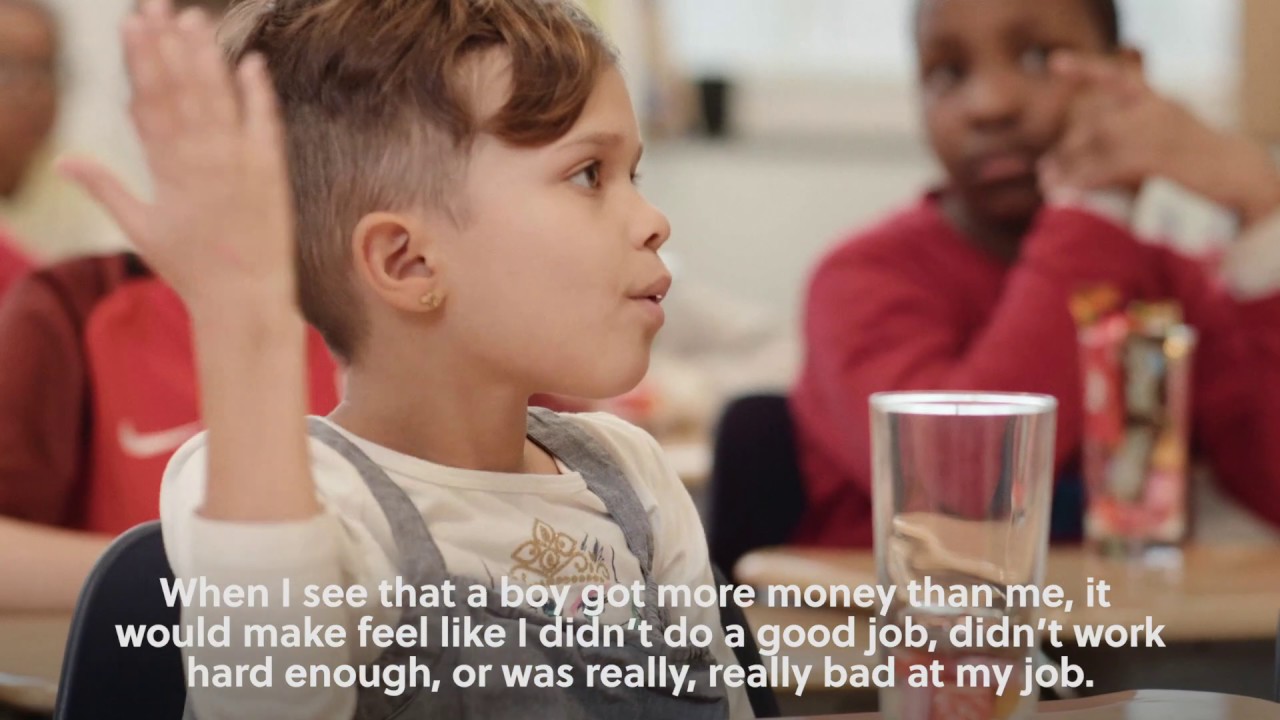 Kids discuss the gender pay gap: Classroom