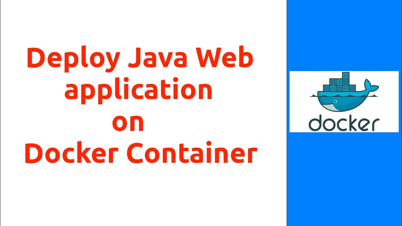 Session 10 : Deploy Java Web application on Docker Container #docker #dockercontainer#dockertutorial